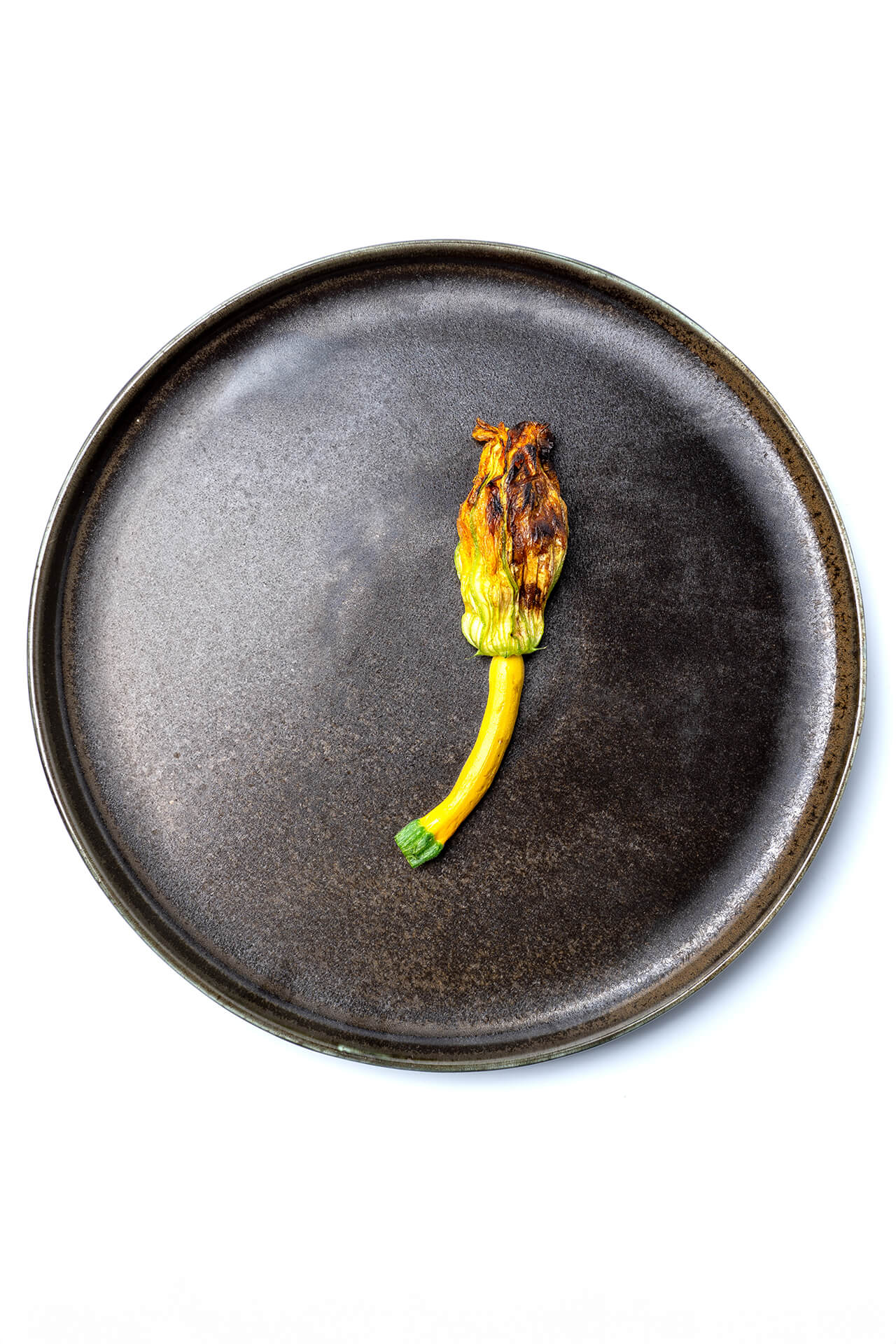 Courgette flower stuffed with mackerel | Gastronomixs