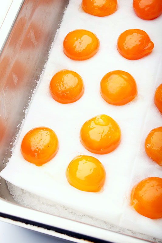 Preserved egg yolks | Gastronomixs