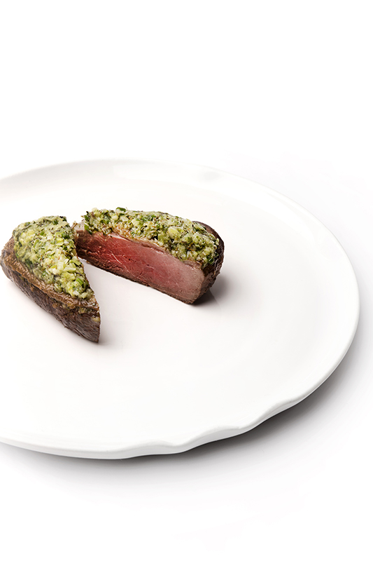 Goose Breast Fillet With Herb Crust | Gastronomixs