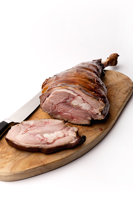 Smoked And Slow Cooked Front Leg Of Goat | Gastronomixs