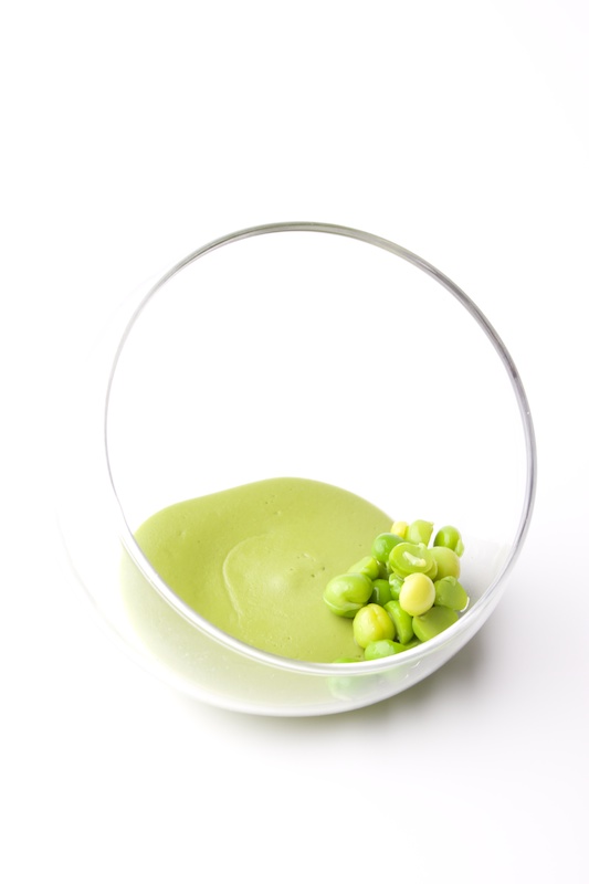 Pea And Salted Lemon Crémeux | Gastronomixs