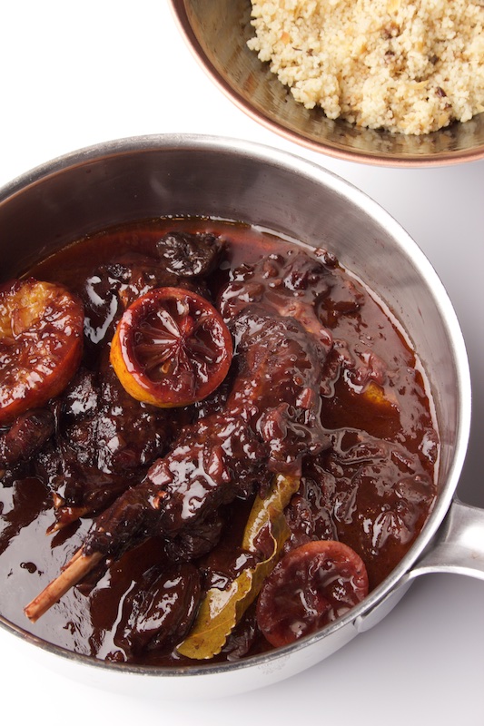 Moroccan braised hare | Gastronomixs