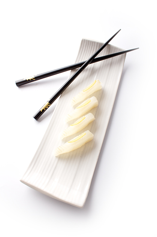 Halibut Sashimi With Yuzu | Gastronomixs