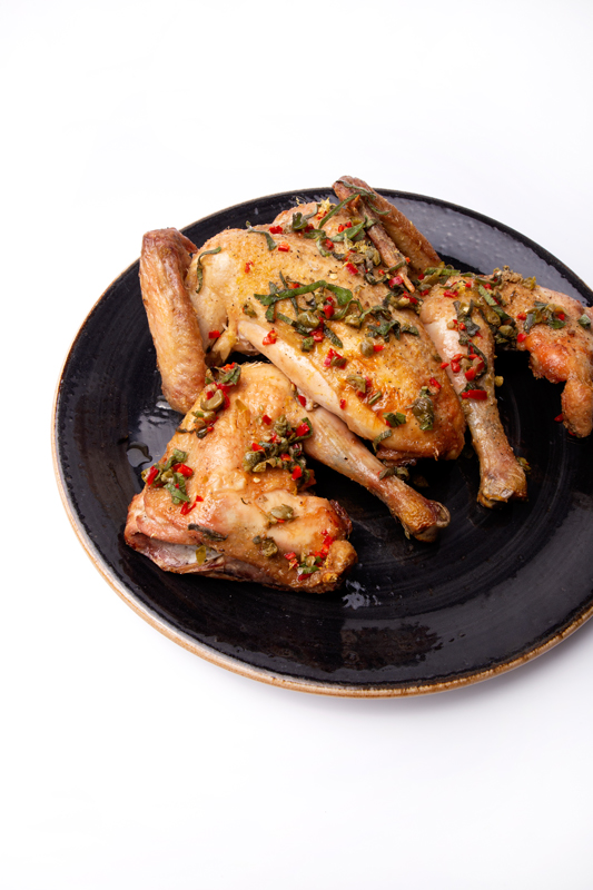 Barbecued highway chicken | Gastronomixs