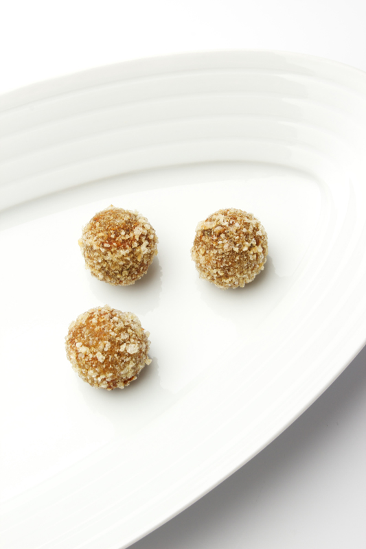 Black Garlic Mini Croquette | Gastronomixs