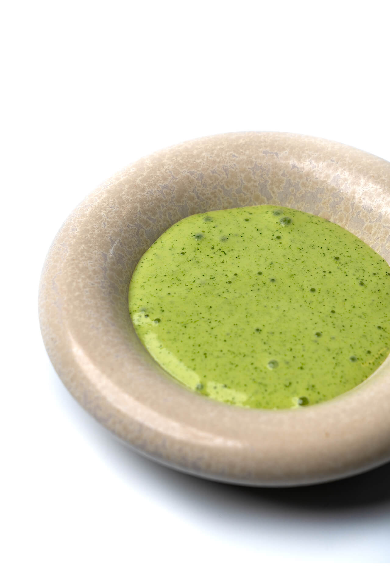 Dill-potato foam with horseradish | Gastronomixs