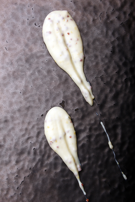 Crème of coarse mustard and mature cheese | Gastronomixs