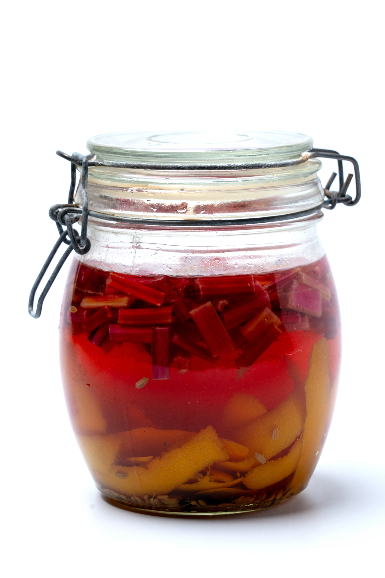 Pickled beetroot stalks | Gastronomixs