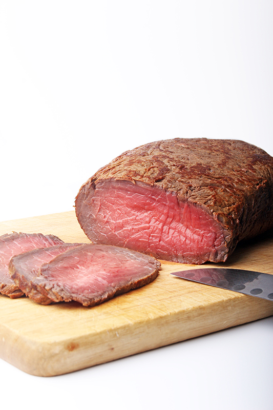 Roast beef from cured eye of round | Gastronomixs