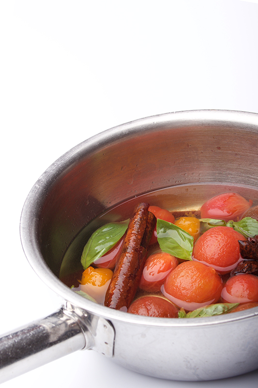 Sweet Poached Tomatoes | Gastronomixs