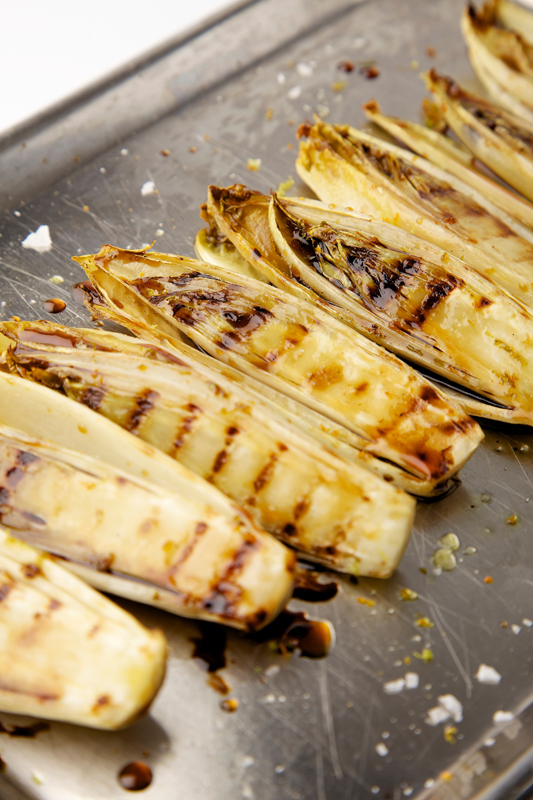Grilled Chicory With Citrus Aromas | Gastronomixs